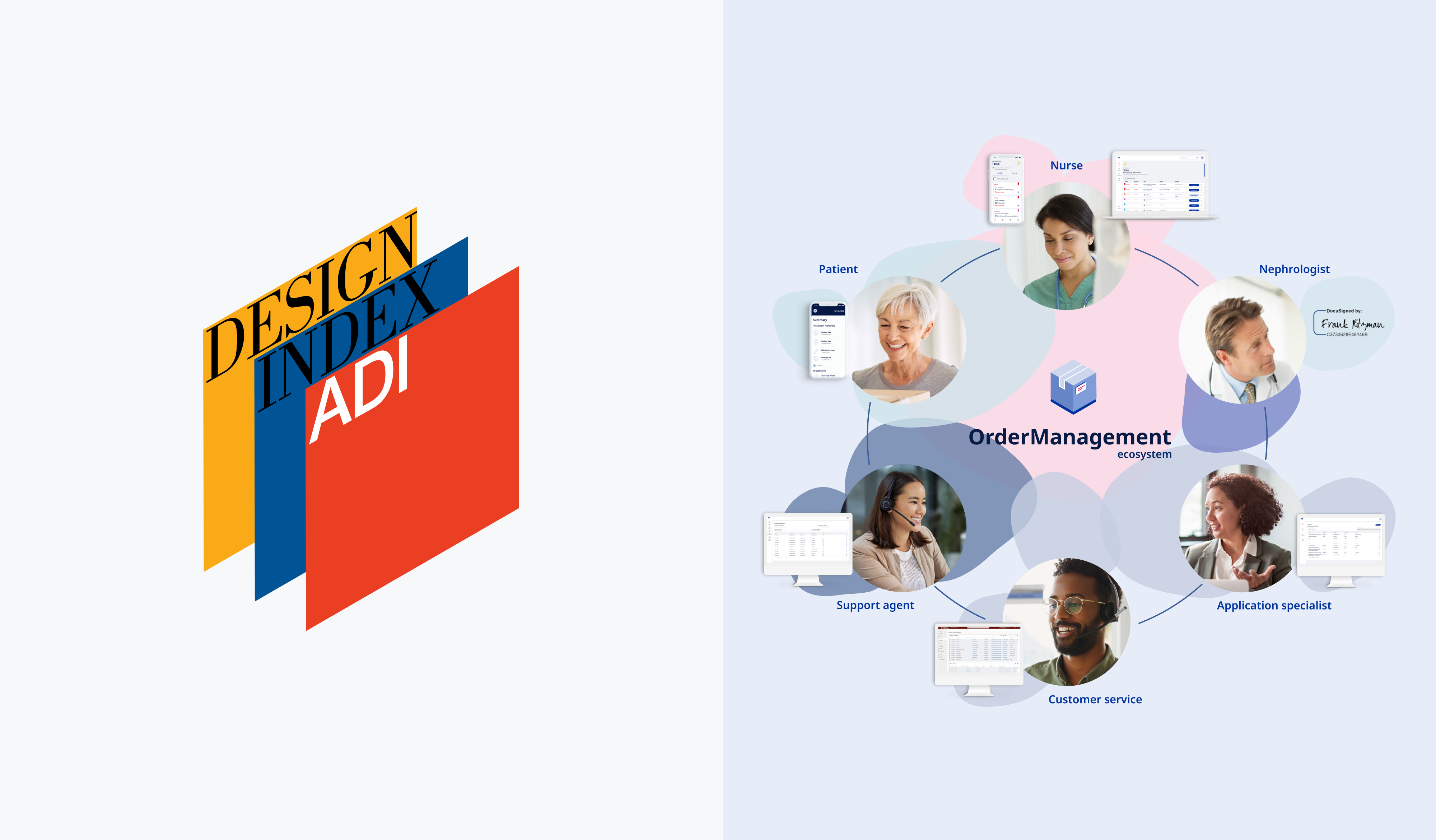 OrderManagement Ecosystem awarded ADI Design Index - Design Group Italia